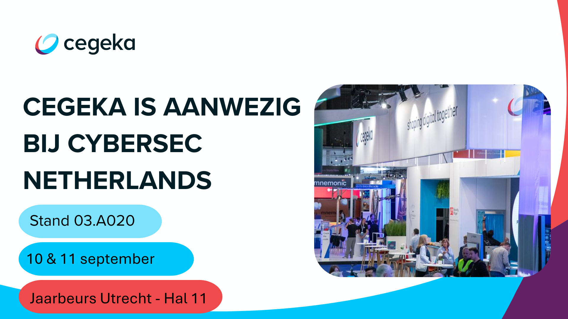 Cybersec Netherlands 2025 met Cegeka